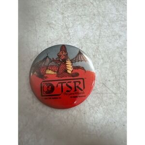 Tsr | Toys | Tsr Hobbies Logo Red Dragon Buttonpin 98 Sutherland Holmes ...